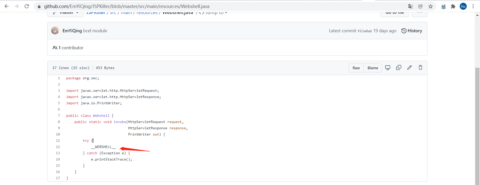 一款根据ASM污点流扫描 Jsp Webshell的工具 | huahua's Blog